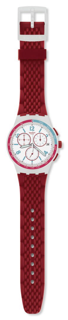 Swatch Susm403 Red Track Erkek Kol Saati | Gündüz Saat