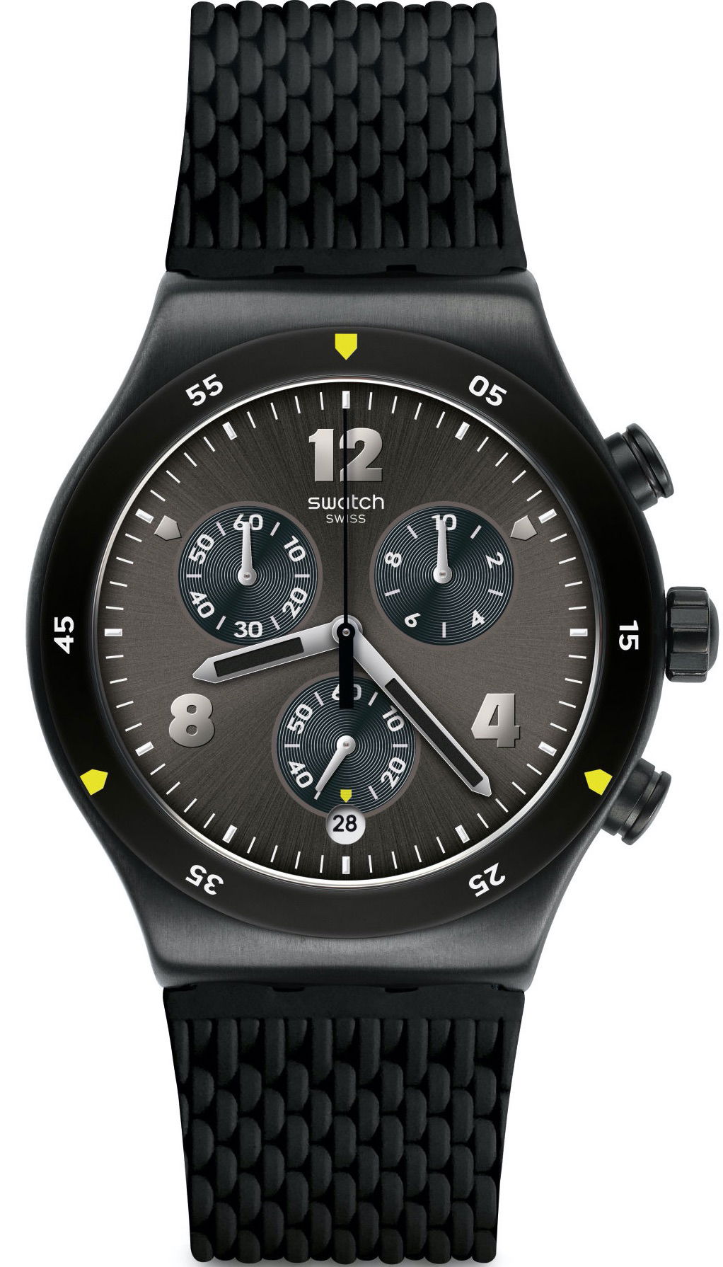 Swatch YVB406 DARKBARK Erkek Kol Saati | Gündüz Saat