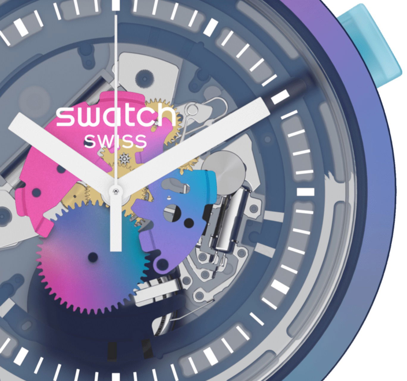Swatch So27n112 RAINBOWINTHENIGHT Kol Saati | Gündüz Saat